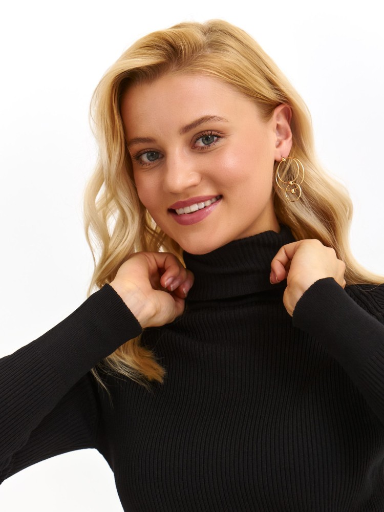 Kolczyki złote- biżuteria - SKO0699ZL- TOP SECRET - Odzieżowy sklep ...